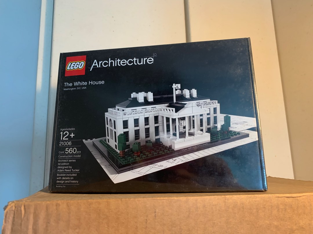 Lego 21006 Architecture The White House, 興趣及遊戲, 玩具 & 遊戲類 - Carousell