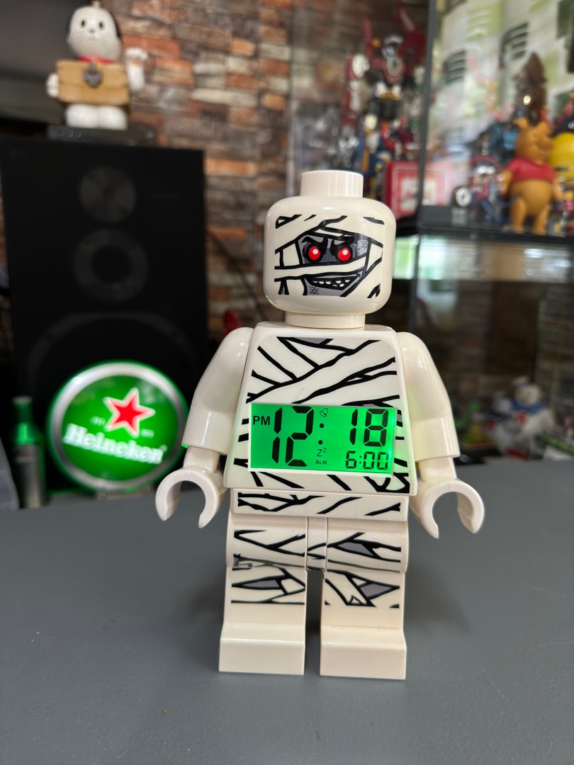 Lego Monsters Fighter Mummy Clock Authentic/ Original, Hobbies & Toys ...