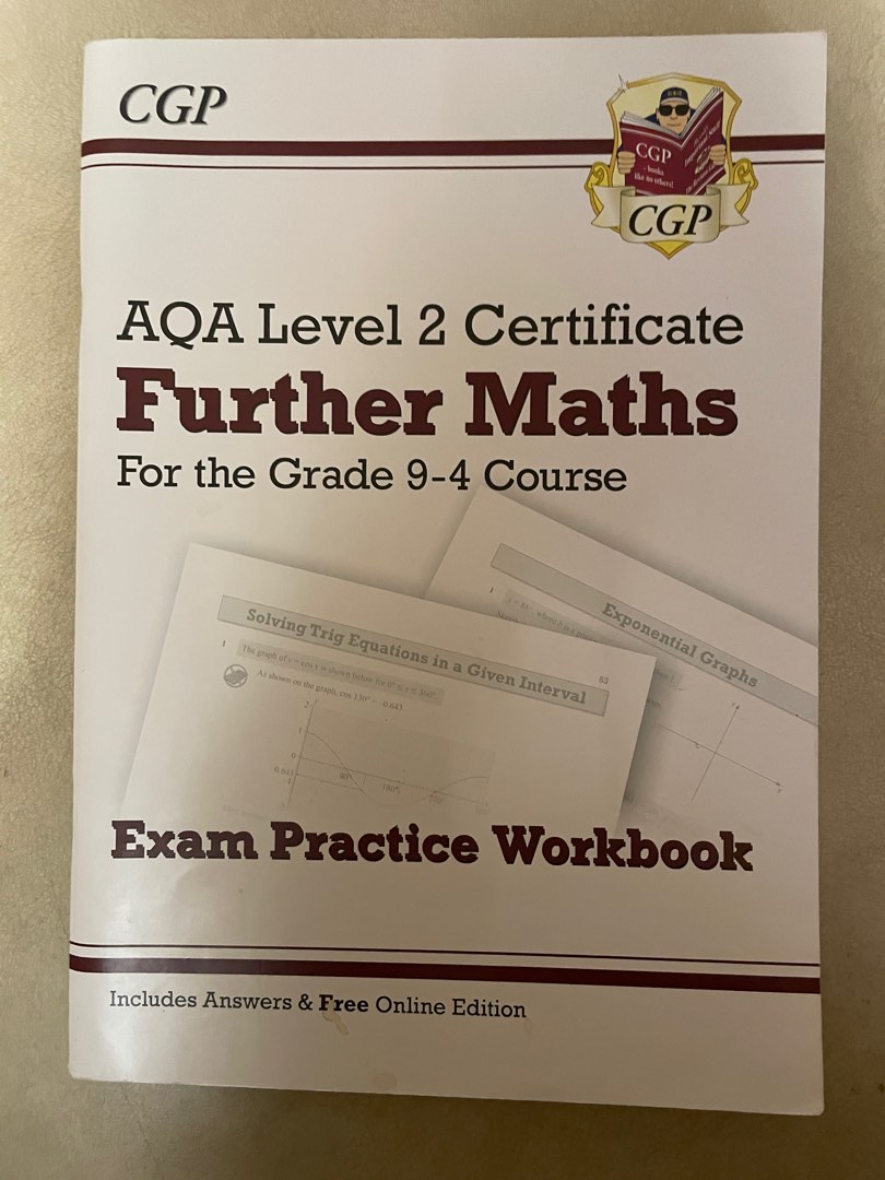 Level 2 certificate Further maths workbook gcse, 興趣及遊戲, 書本 & 文具, 教科書 ... Level 2 certificate Further maths workbook gcse, 興趣及遊戲, 書本 & 文具, 教科書 ...