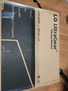 LG Ultragear LG 32 GK 650 G (G sync), Computers & Tech, Parts ...