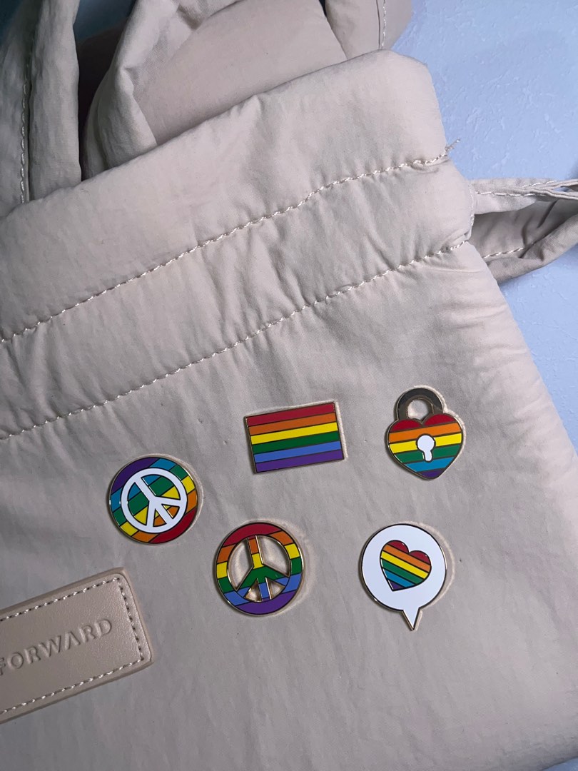 LGBT Rainbow pins for Pride Month, Women's Fashion, Jewelry & Organizers, Body Jewelry on Carousell