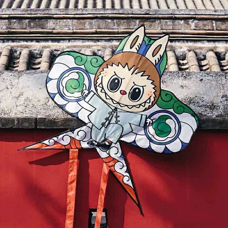 Limited edition Popmart Labubu Beijing kite, Hobbies & Toys, Toys ...