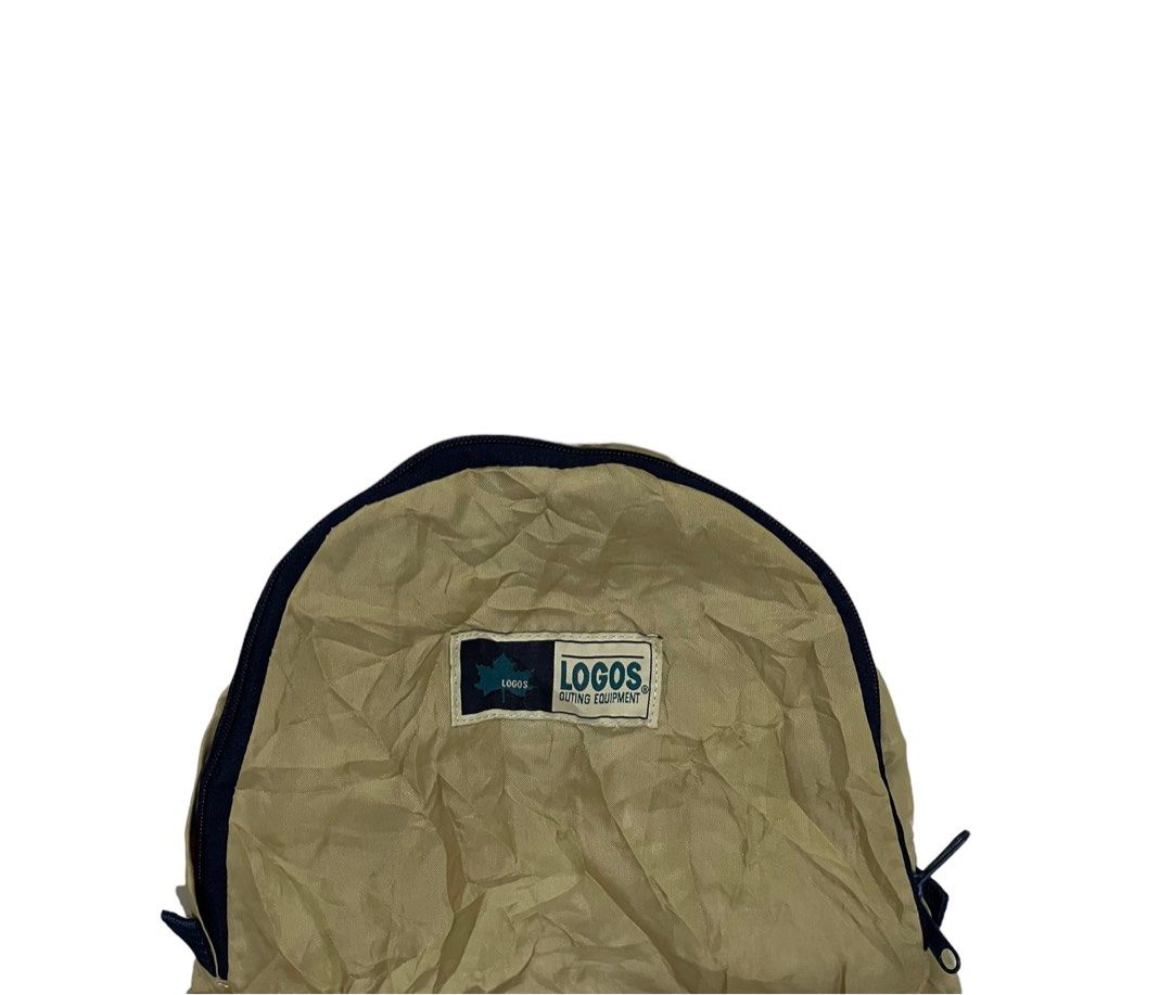 Logos pocketable backpack, Men's Fashion, Bags, Backpacks on Carousell