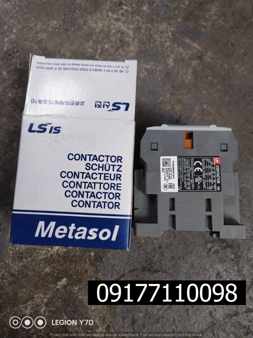 LS Contactor with overload relay, Commercial & Industrial, Construction ...