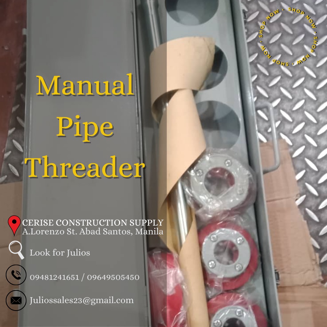 Manual Pipe Threader (Ridgid Type 12R), Commercial & Industrial ...