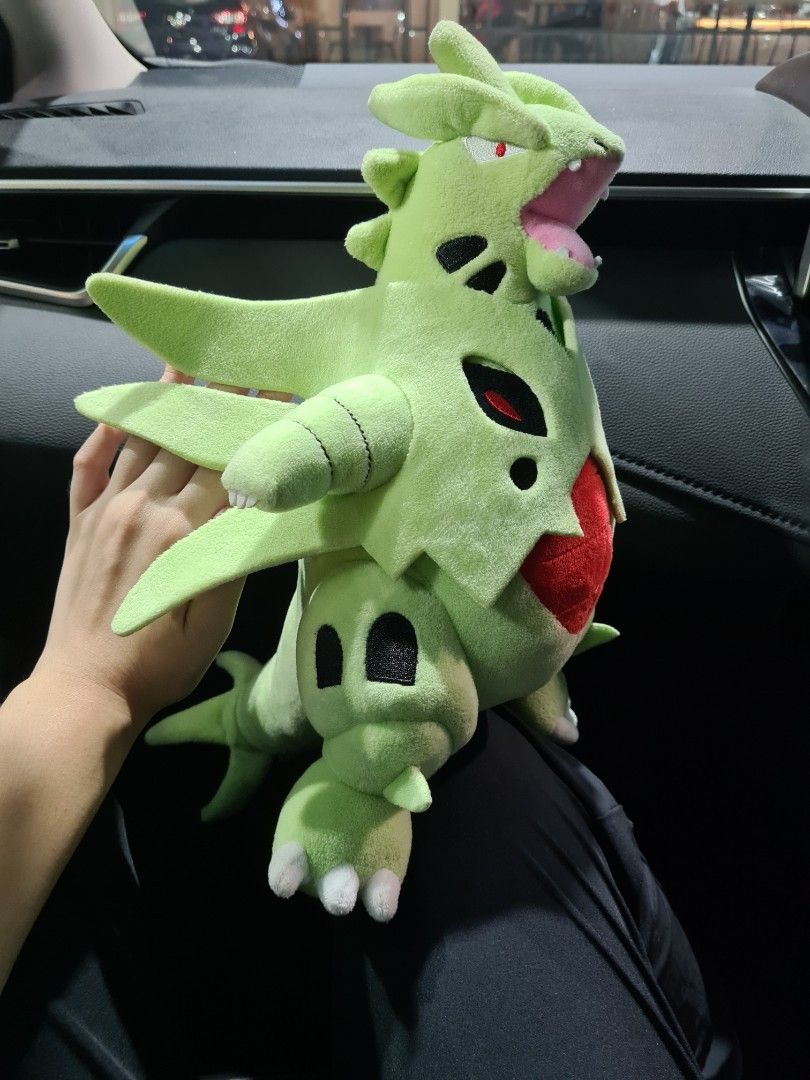 Mega Tyranitar Soft Toy Pokemon Plush, Hobbies & Toys, Toys & Games on ...
