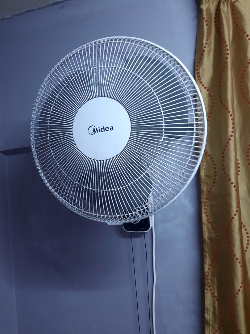 Midea Wall Fan, Furniture & Home Living, Lighting & Fans, Fans on Carousell