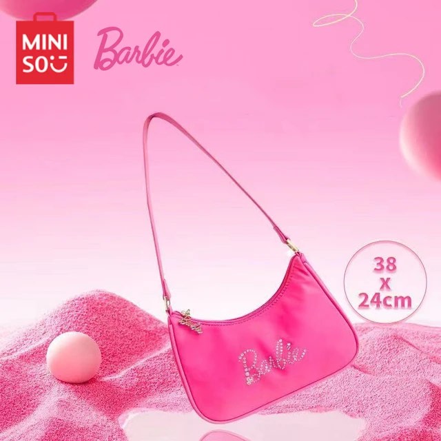 Miniso Barbie Series, Women's Fashion, Bags & Wallets, Shoulder Bags on ...