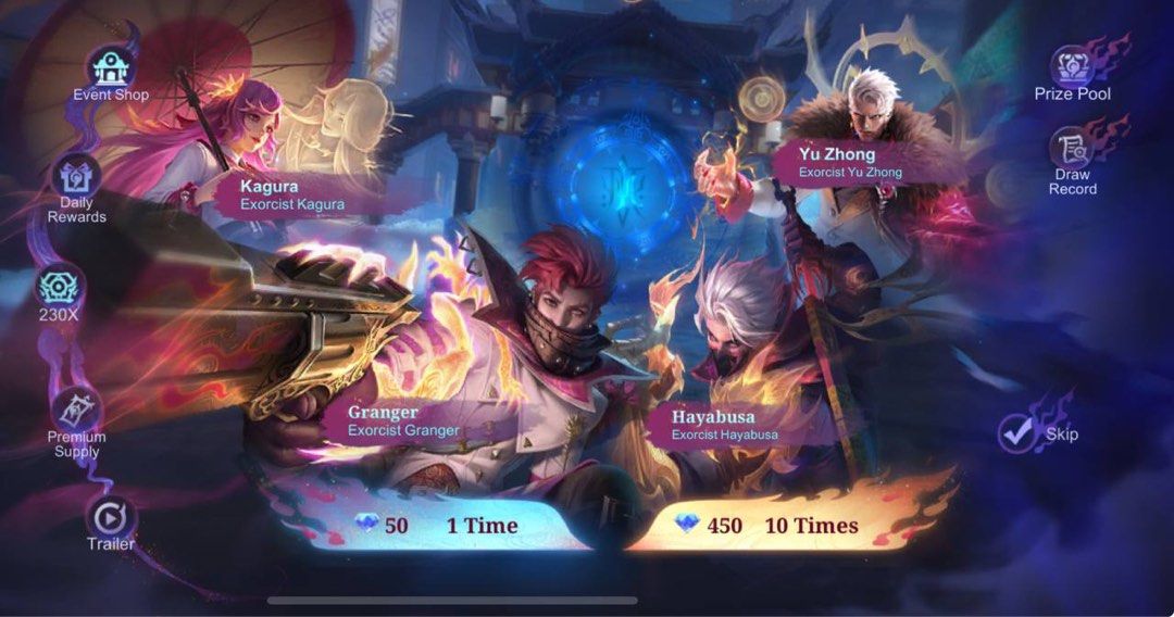 MLBB Exorcist Skin Gifting, Video Gaming, Gaming Accessories, In-Game ...