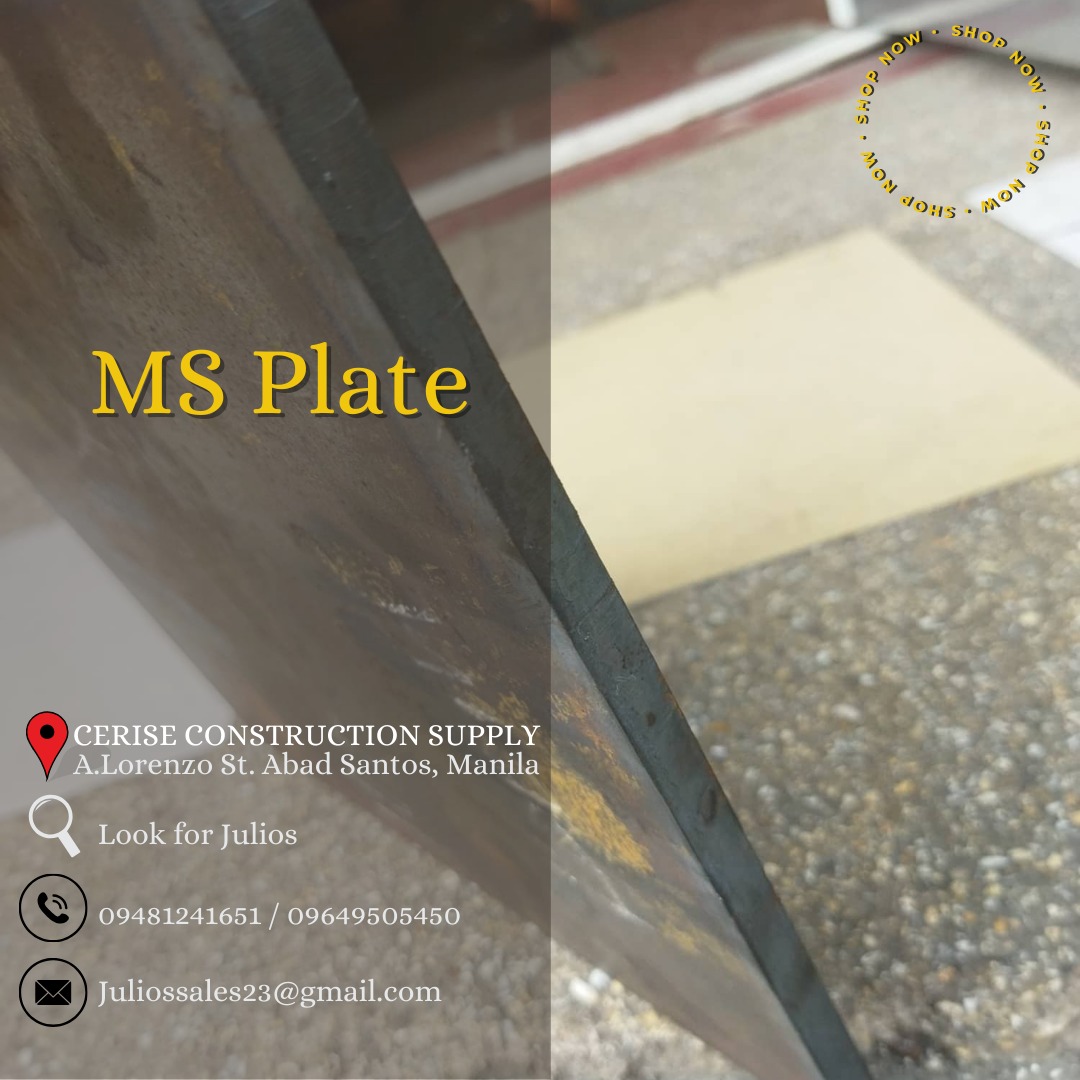 MS Plate, Commercial & Industrial, Construction Tools & Equipment on ...