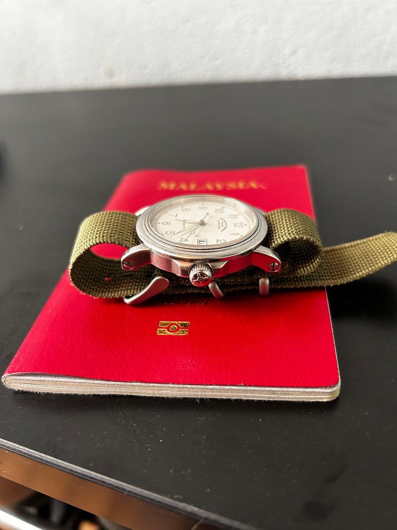 Muhle Glashutte SA Nautische Instrumente 25 Jewels M12400 vintage watch ...