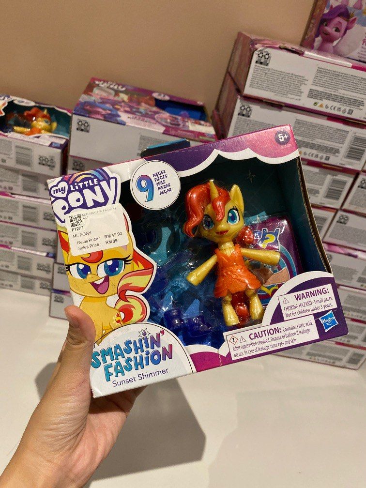 My Little Pony Smashin Fashion Sunset Shimmer, Hobbies & Toys, Toys ...