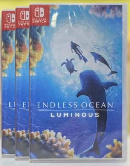 NEW AND SEALED Nintendo Switch Game Endless Ocean Luminous 永恒蔚蓝: 流光 ...