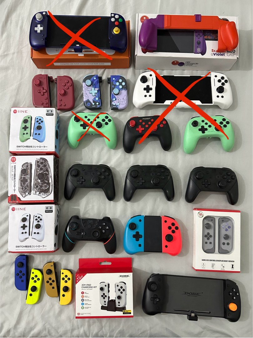 (SEND TEXT OR FB MSG) Nintendo Switch controllers pro joycon joypad ...