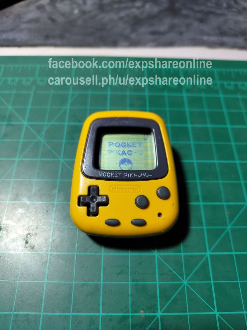 Pocket Pikachu Game Console, Video Gaming, Video Game Consoles ...