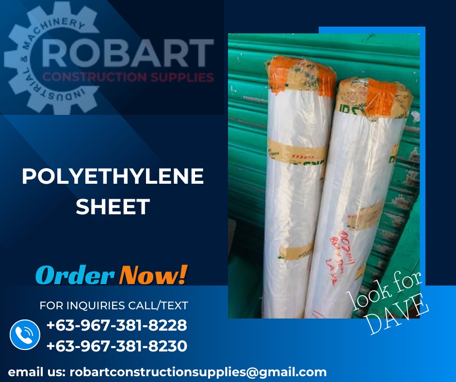 POLYETHYLENE SHEET, Commercial & Industrial, Construction Tools ...