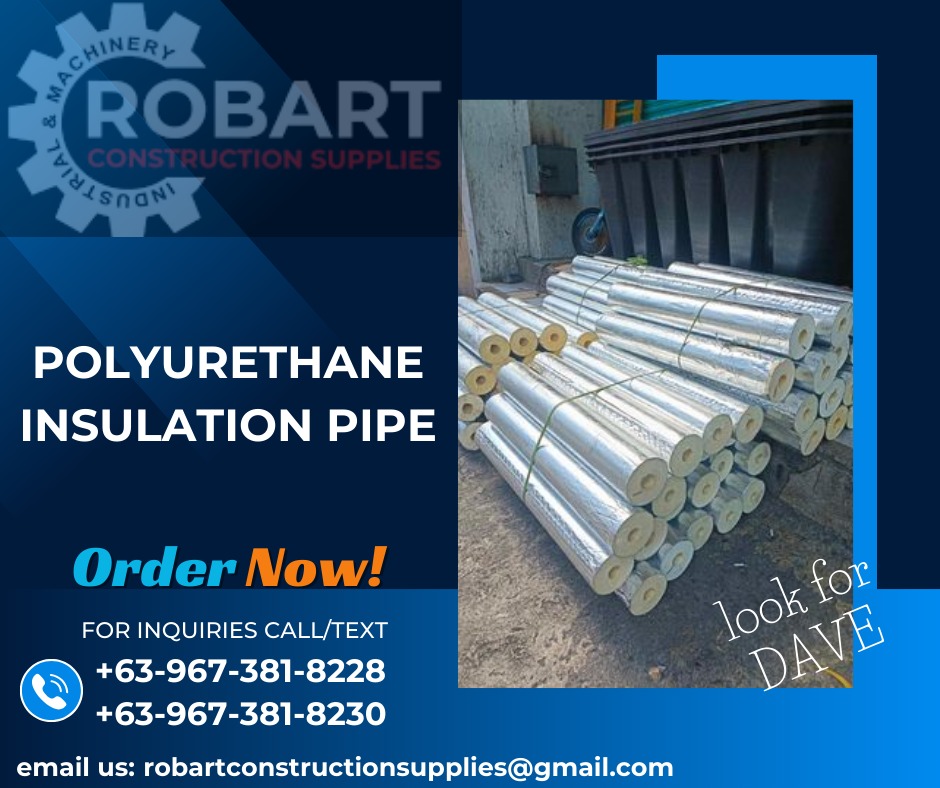 POLYURETHANE INSULATION PIPE, Commercial & Industrial, Construction ...