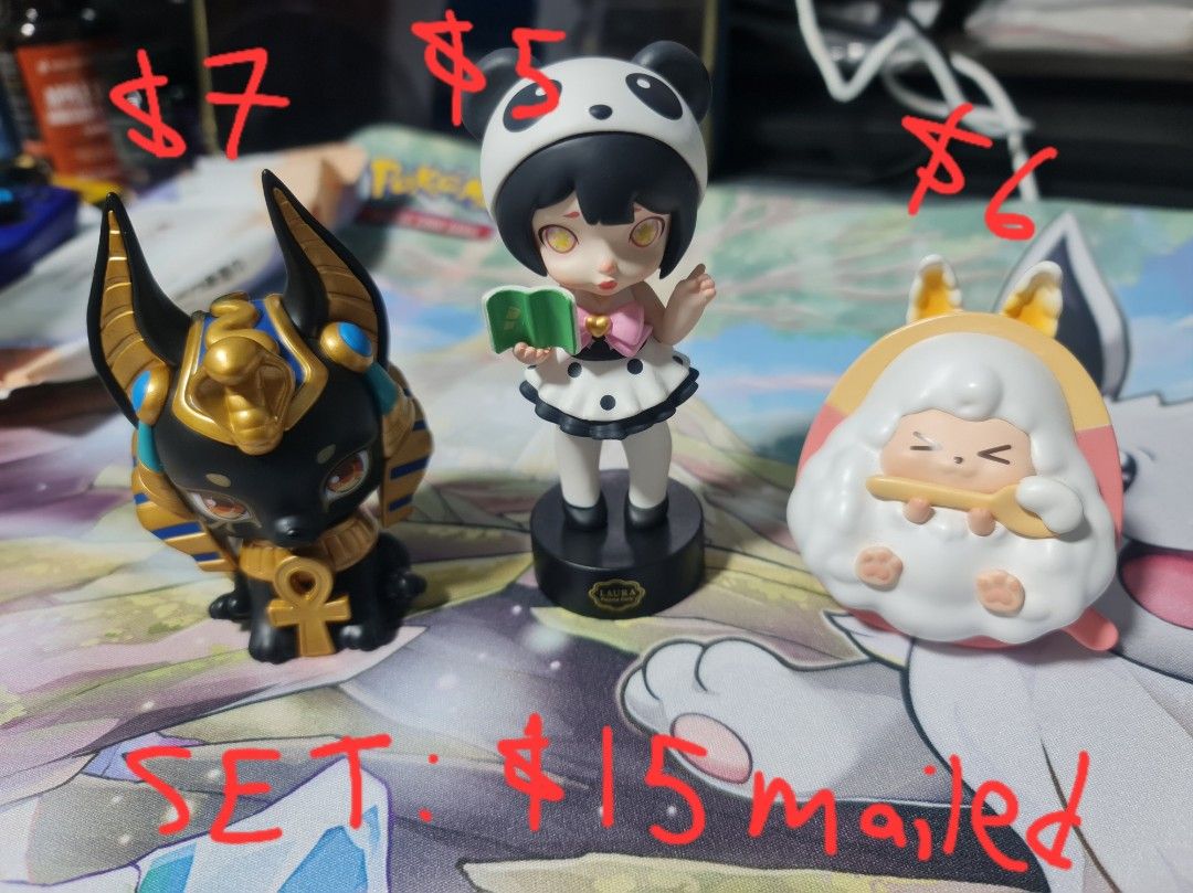 Popmart skullpanda Emma kimmy miki umasou kibbi shinwoo series blind ...