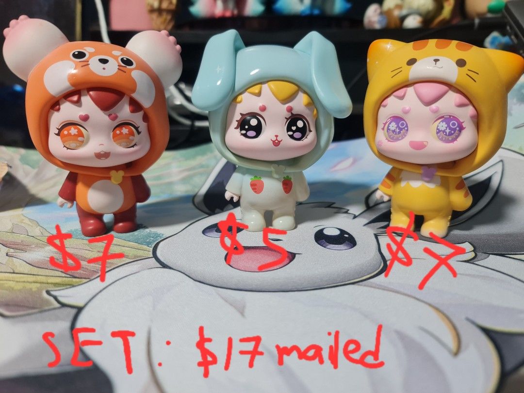 Popmart skullpanda Emma kimmy miki umasou kibbi shinwoo series blind ...