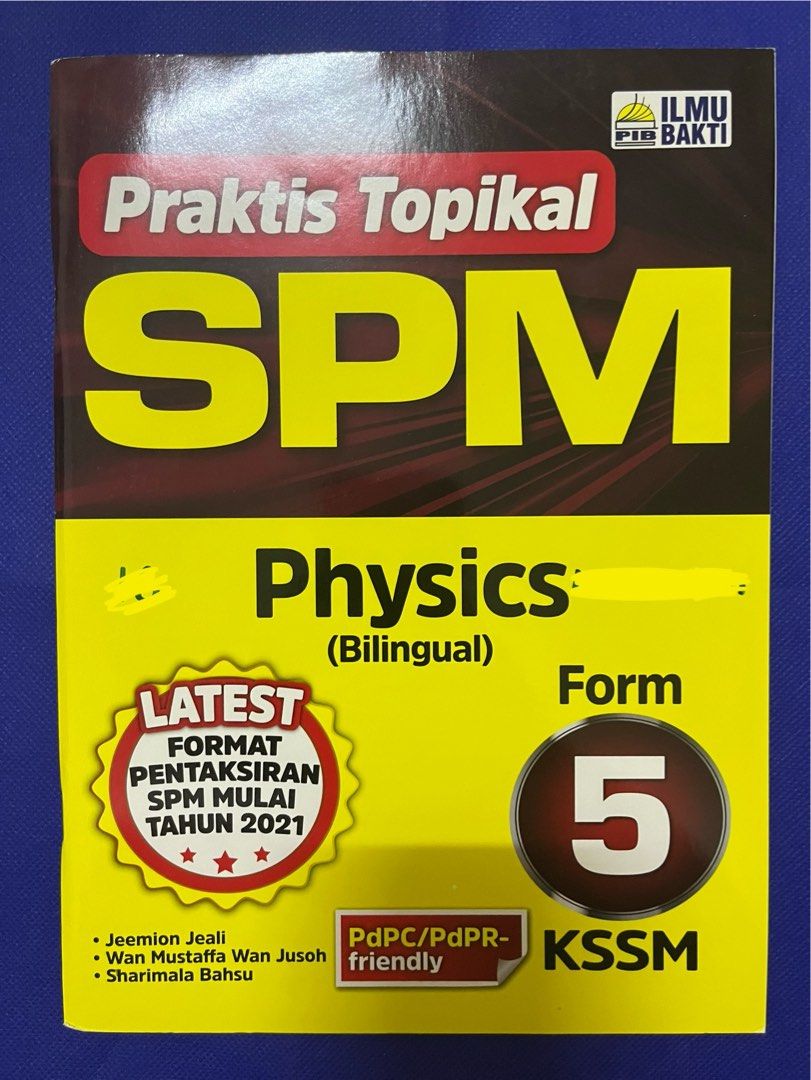 Praktis Topikal SPM Physics Form5, Hobbies & Toys, Books & Magazines, Textbooks on Carousell
