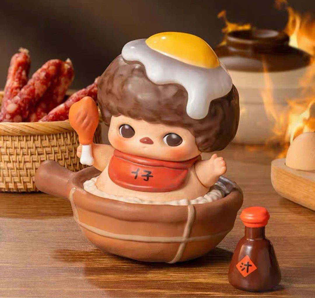 PUCKY THE FEAST SERIES FIGURINES POPMART / FULL SET / SINGLE BLIND BOX ...