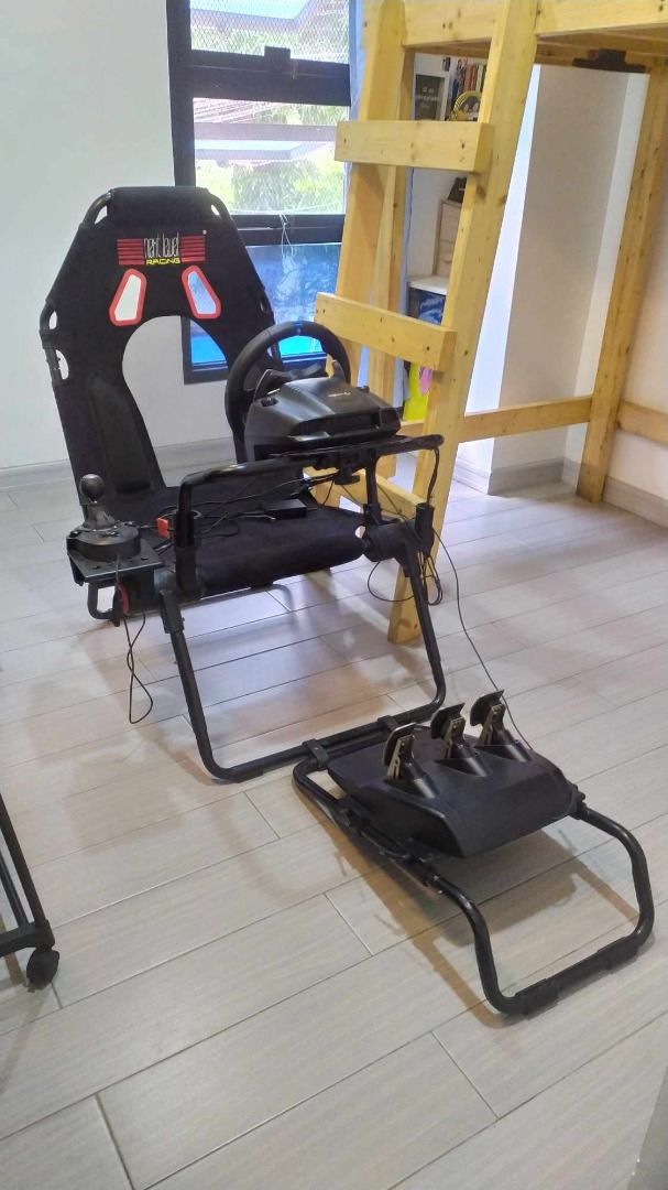 Racing Simulator Rig Foldable (Logitech G29 set & Next Level Racing GT ...