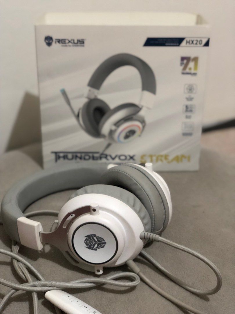 Rexus Headset Gaming, Elektronik, Bagian Komputer & Aksesoris di Carousell