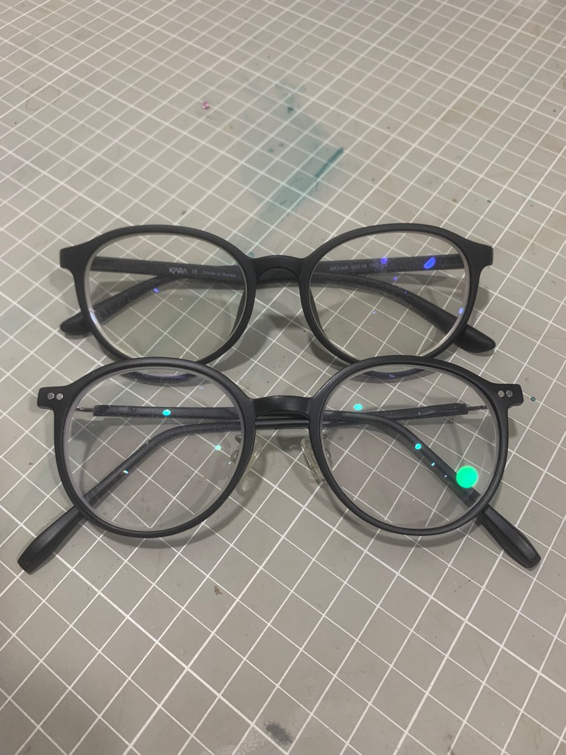 Korean Round Glasses Frame Only Womens Fashion Watches And Accessories