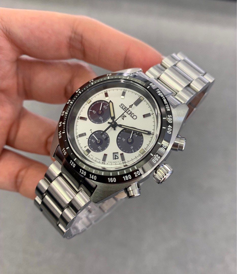 Seiko 精工 Prospex SSC813P1 SpeedTimer 黑白 熊貓款 三圈計時 Solar 光動能 太陽能 藍寶石鏡 100 ...