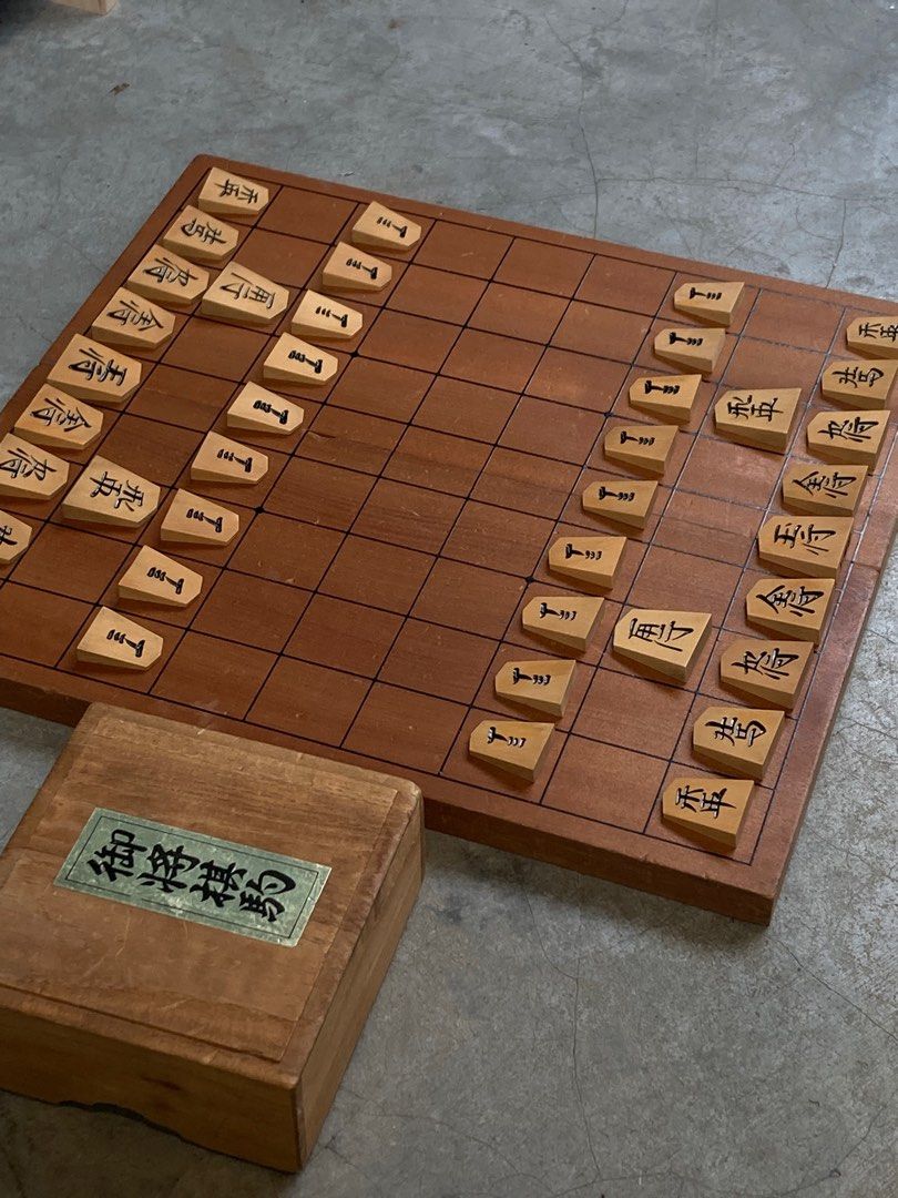 Shogi Japanese chess set, Hobbies & Toys, Toys & Games on Carousell