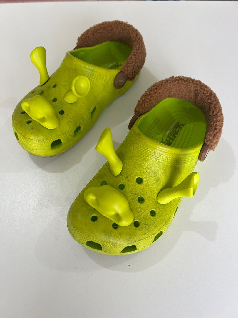 Shrek Crocs, Men's Fashion, Footwear, Casual Shoes on Carousell