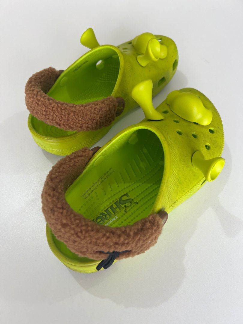 Shrek Crocs, Men's Fashion, Footwear, Casual Shoes on Carousell