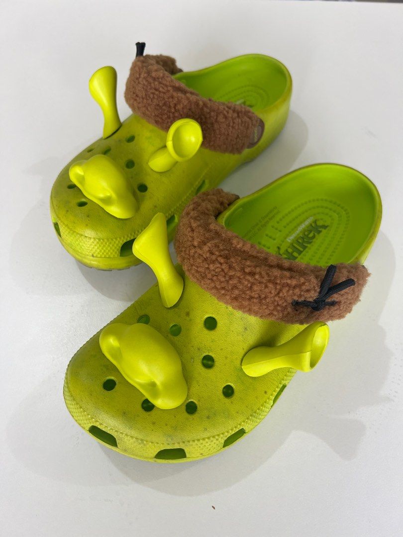 Shrek Crocs, Men's Fashion, Footwear, Casual Shoes on Carousell