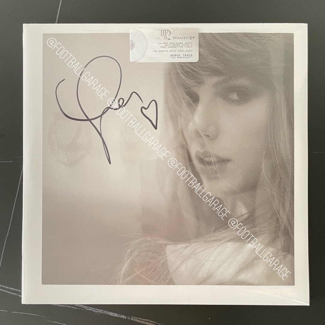 [Signed/Autographed Memorabilia] Taylor Swift Signed/Autographed The ...