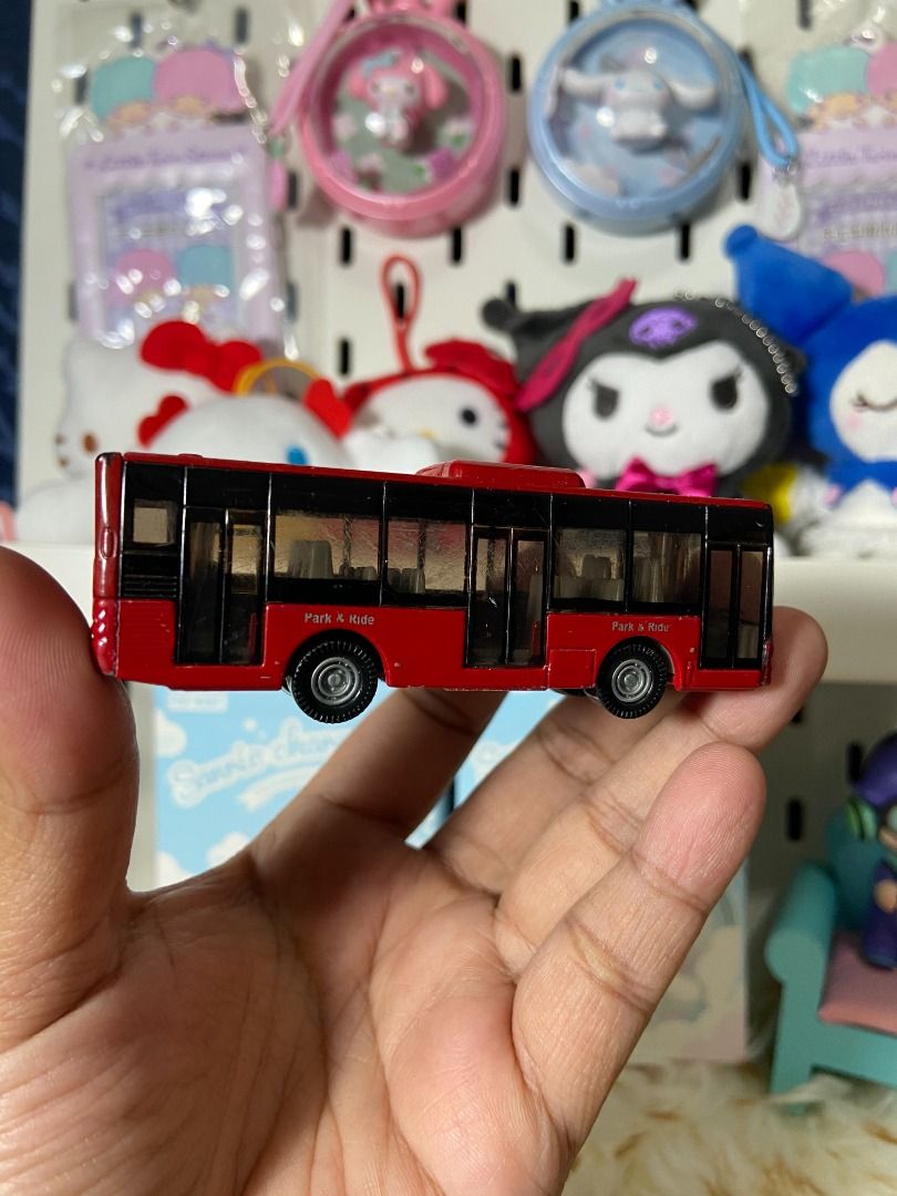 Siku Red Park & Ride Bus Diecast, Hobbies & Toys, Toys & Games on Carousell