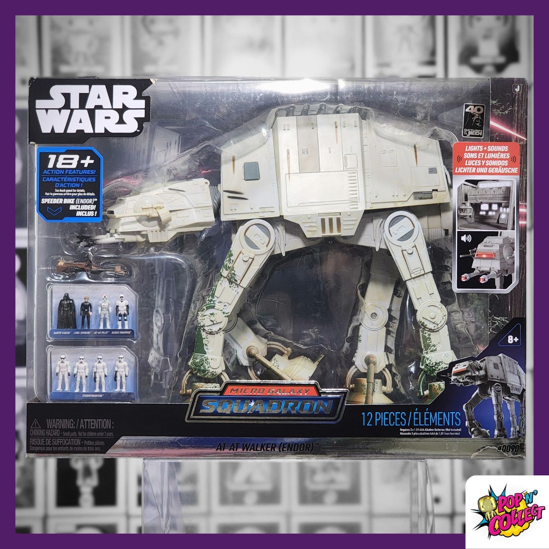 Star Wars - AT-AT Walker (Endor) Lights & Sounds - Micro Galaxy ...
