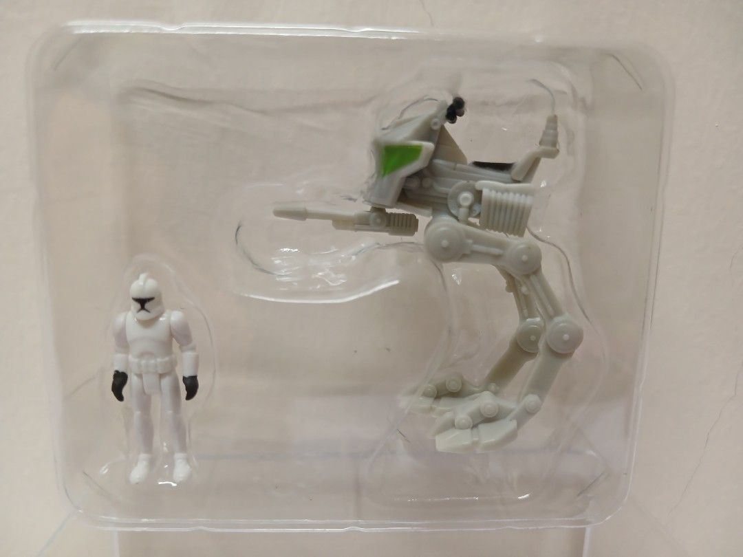 STAR WARS MICRO GALAXY SQUADRON CLONE TROOPER & AT-RT NEW & UNUSED ...