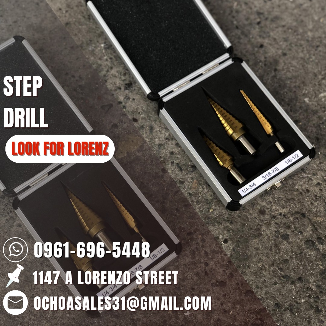 STEP DRILL, Commercial & Industrial, Construction & Building Materials ...