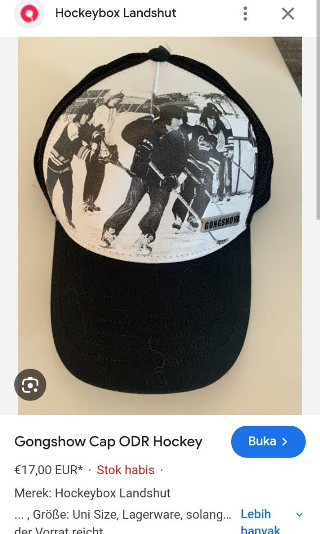 Topi Jaring Gong Show, Fesyen Pria, Aksesoris, Topi di Carousell
