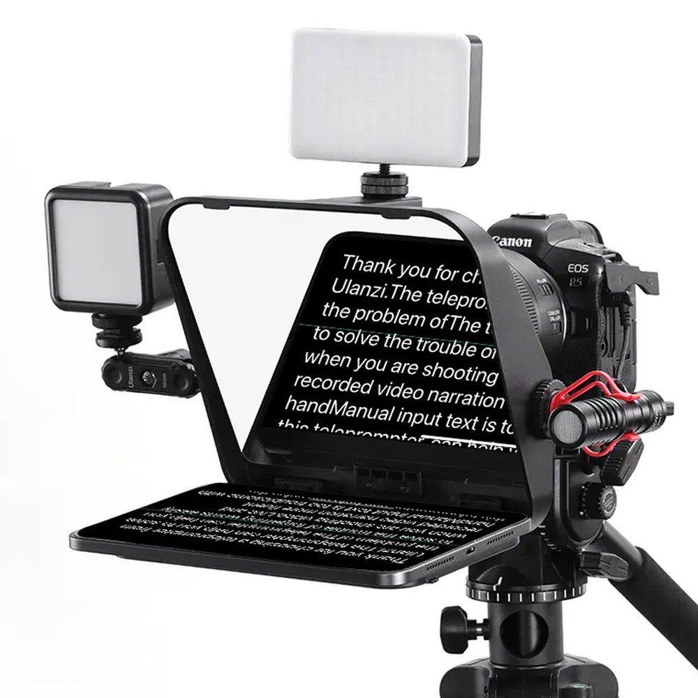 Ulanzi RT02 Universal Teleprompter for Tablets and Smartphones with ...