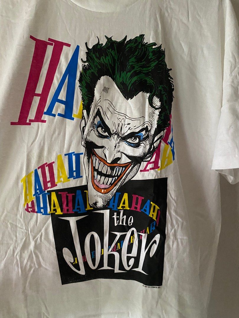 Vintage JOKER 80s, Men's Fashion, Tops & Sets, Tshirts & Polo Shirts on ...