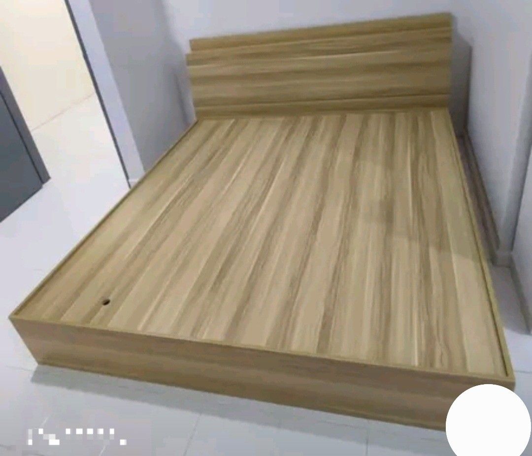 *WM / PO +-40d* Tatami Bed Frame ONLY [NO cushion at headboard+NO side ...