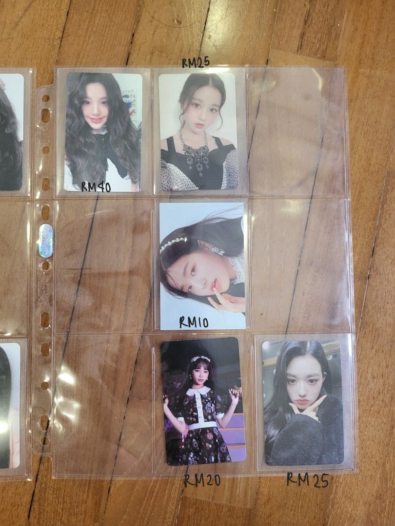 Wonyoung Yujin Chaewon IVE IZONE Lesserafim photocards, Hobbies & Toys, Collectibles ...