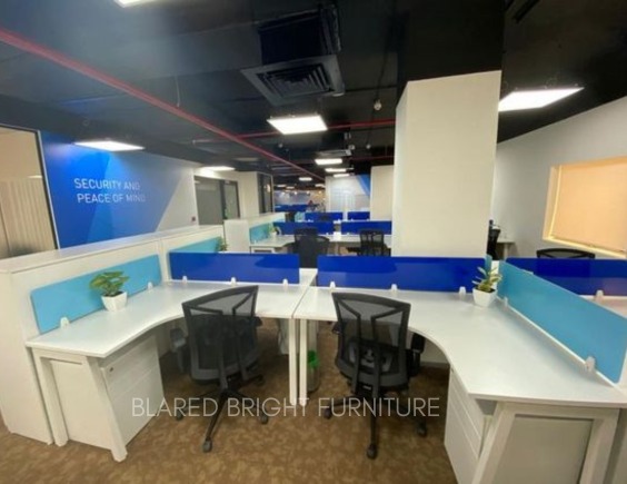 WORKSTATION w/ Glass panel , DM for Quotation , Office furniture ...