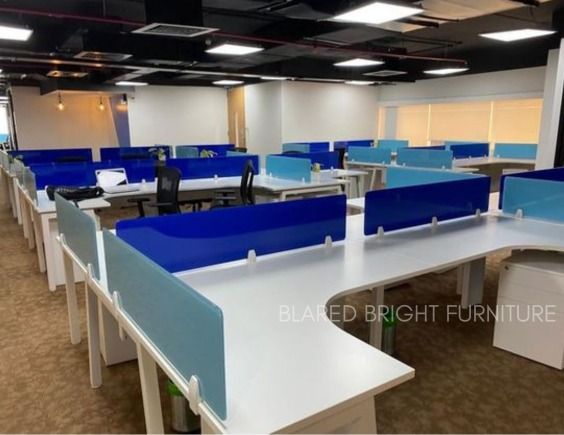 WORKSTATION w/ Glass panel , DM for Quotation , Office furniture ...