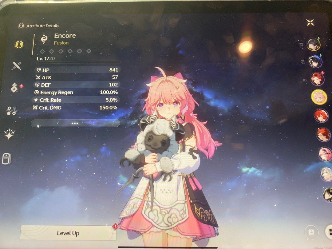 wuthering waves Encore account, Video Gaming, Gaming Accessories, Game ...