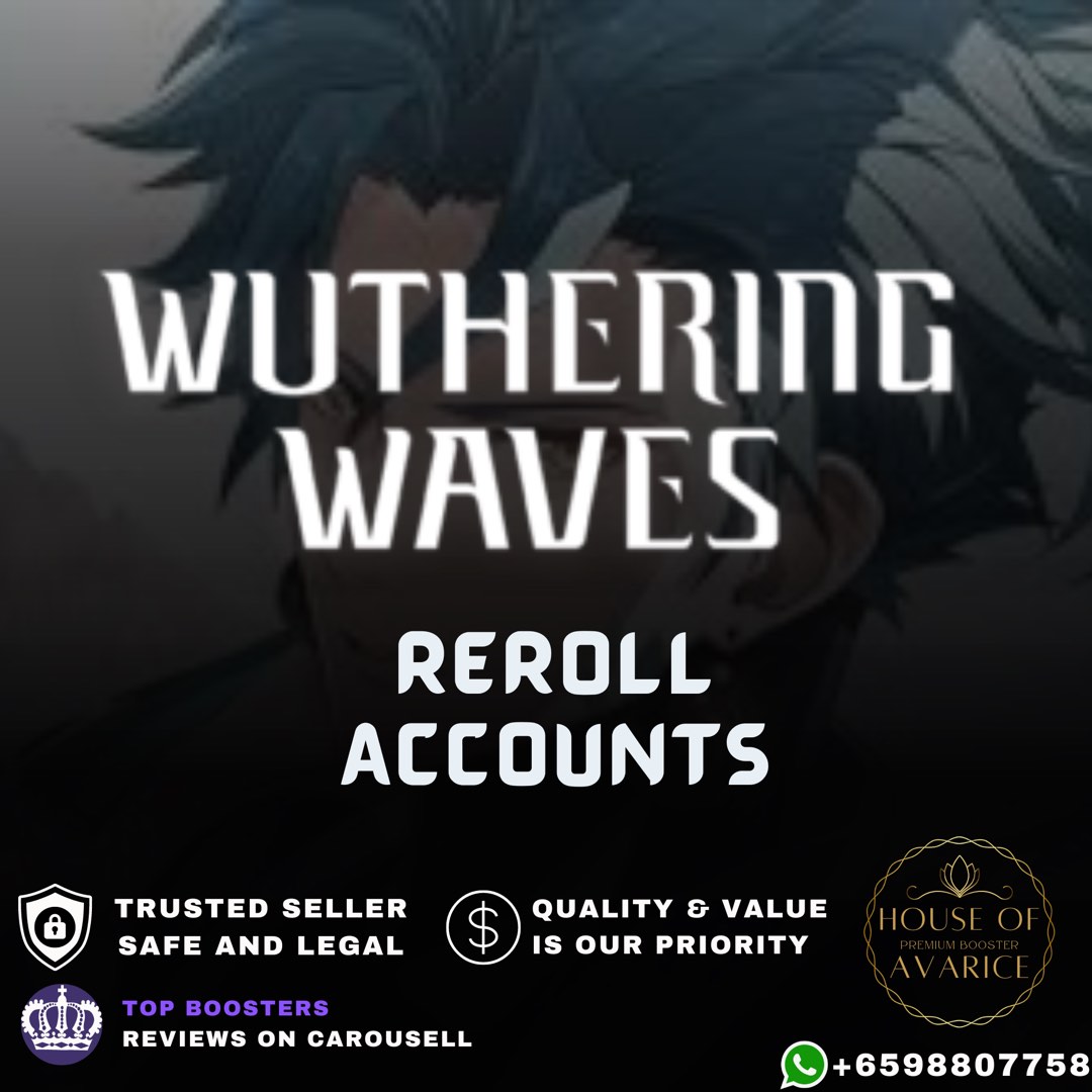 Wuthering Waves Reroll Account Custom PreOrder, Video Gaming, Video ...