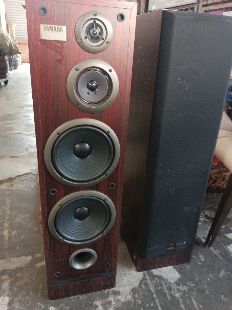 Yamaha tower speaker 4way, Audio, Soundbars, Speakers & Amplifiers on ...