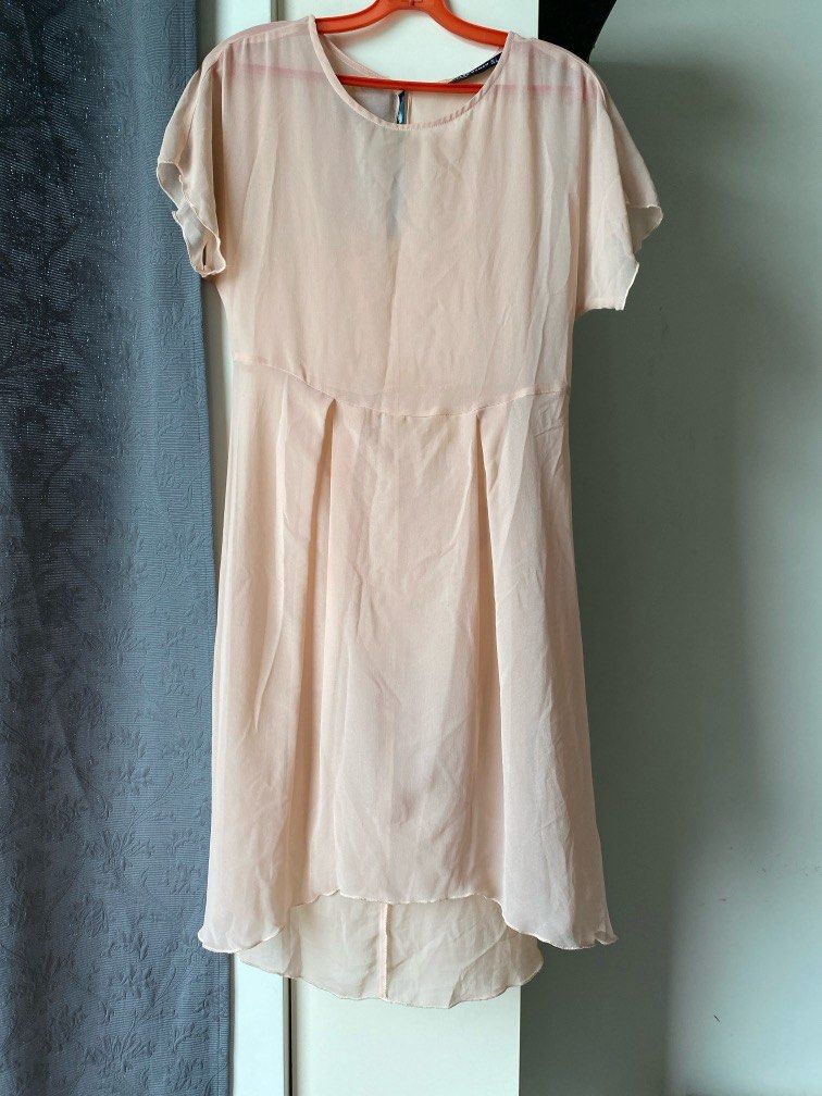 Zara sheer dress, Women's Fashion, Dresses & Sets, Dresses on Carousell