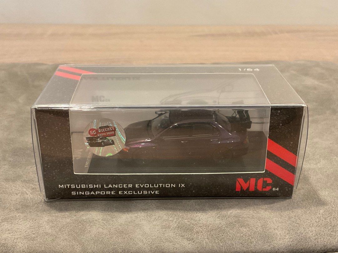 1/64 MC64 Mitsubishi Lancer Evolution IX set, Hobbies & Toys ...